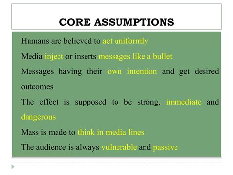 Hypodermic Needle Theory Pptx