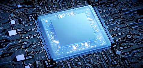 사이버 펑크 Ai의 3d 렌더링 회로 기판 기술 배경 중앙 컴퓨터 프로세서 Cpu 및 Gpu 개념 마더 보드 디지털 칩 기술