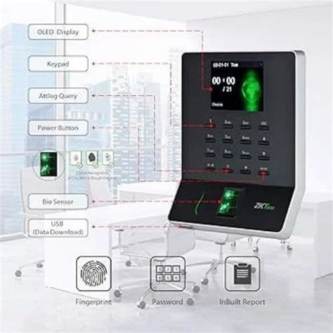 wireless time attendance and system at rs 7800 time attendance machine