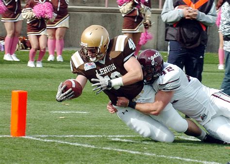 Lehigh University Football Team Shocks Colgate University 44 14
