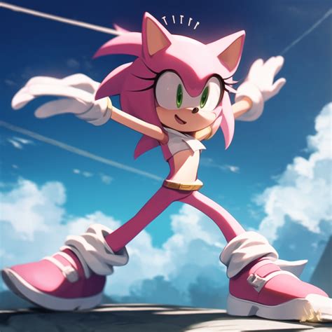 Amy Rose And Sonic