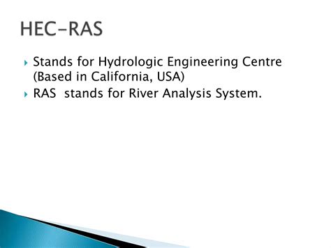 Hec Ras Pptx