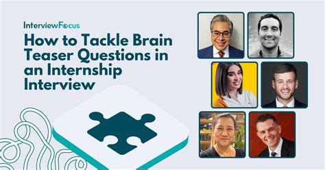 How To Tackle Brain Teaser Questions In An Internship Interview