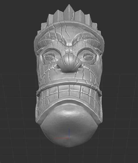 Finding Nemo Tiki God 3 Dios Tiki 3 Buscando A Nemo Print Model 3d