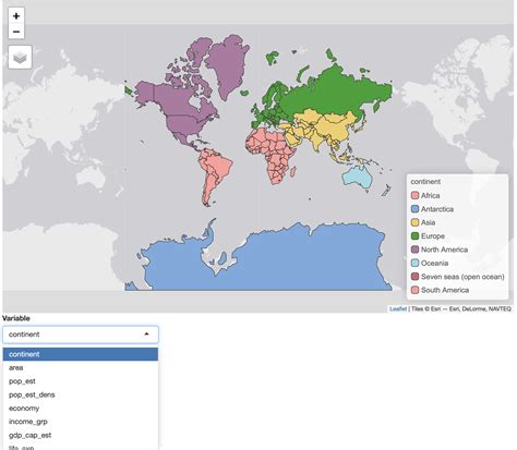 Tmap Shiny Integration • Tmap