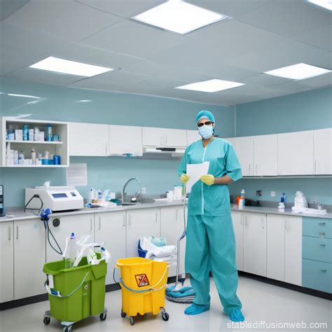 Maintaining A Clean Environment In Healthcare Stable Diffusion Online