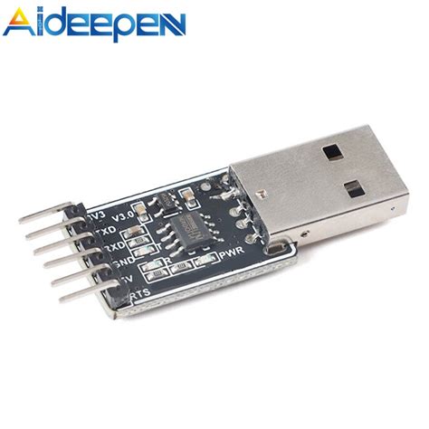 Aideepen บอร์ดอะแดปเตอร์แปลง Usb เป็น Ttl Serial Port Ch340n 5v เป็น 33v Shopee Thailand