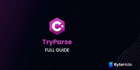 Tryparse In C 🚀 Level Up Your Code With This Incredible Feature Dev Community