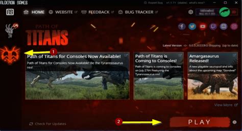 connect to a path of titans server nitrado