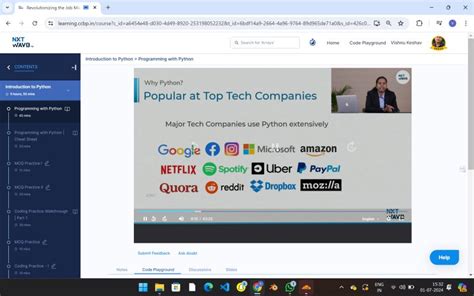 Vishnu G On Linkedin Python Programming Tech Learning Nxtwave Careergrowth Techcompanies