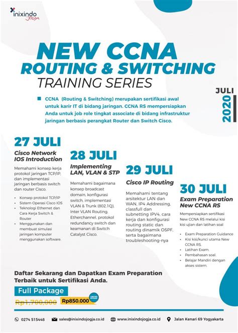 [online Training] New Ccna Routing And Switching Inixindo Jogja