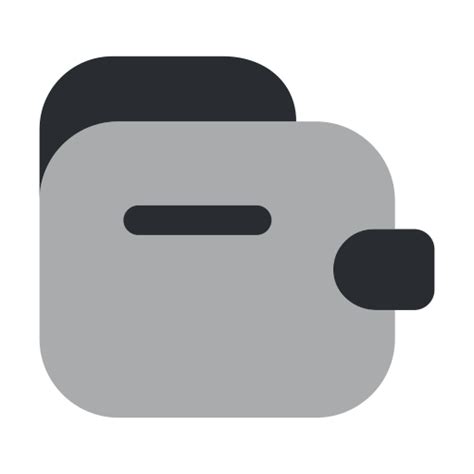 Wallet Benutzeroberfläche Und Gesten Symbole