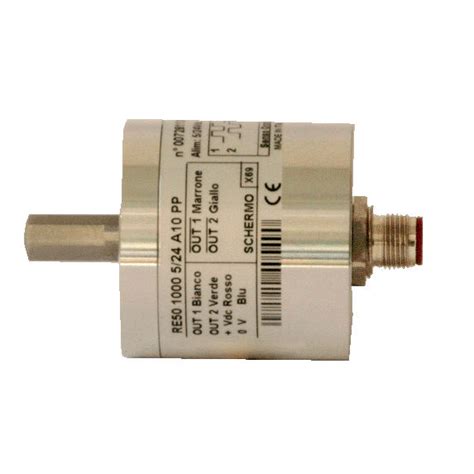 Incremental Rotary Encoder Flange Ip64 Compact Ritm Industry