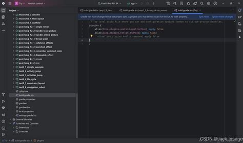 解决报错：starting In Kotlin 20 The Compose Compiler Gradle Plugin Is