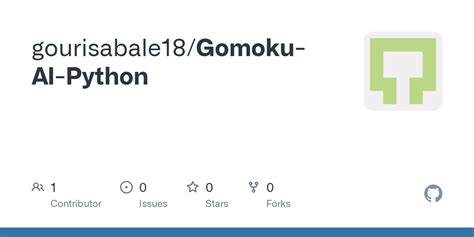 Github Gourisabale18gomoku Ai Python