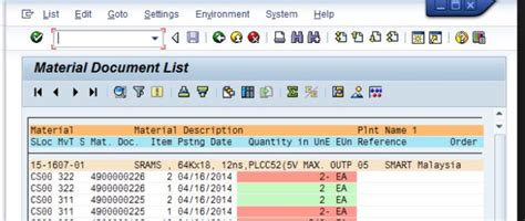 Sap Mmbe Detail List Sap Community