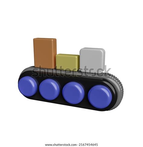 컨베이어 3d 아이콘 렌더링 그림 스톡 일러스트 2167454645 Shutterstock