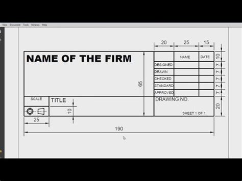 AutoCAD Tutorials Full YouTube Title Block Architecture Presentation Autocad