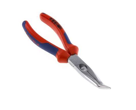 Knipex Angled Needle Nose Pliers 200 Mm 2 Component Handles