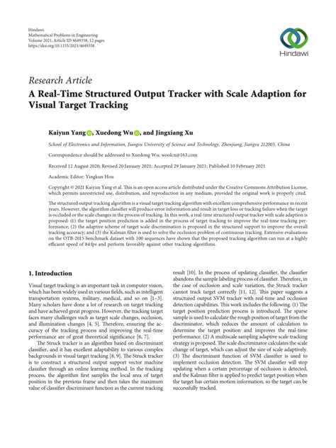 Pdf A Real Time Structured Output Tracker With Scale Adaption For