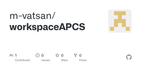 github m vatsan workspaceapcs