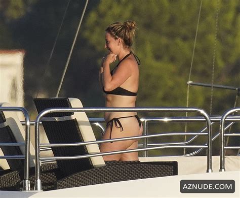Dee Devlin And Conor Mcgregor On Their Yacht At Villefranche Sur Mer In