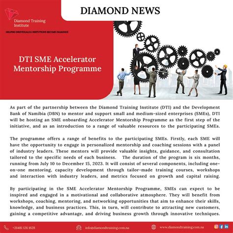 Diamond Training Institute On Linkedin Smeaccelerator