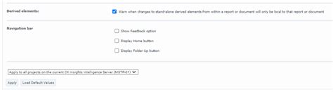 Pureconnect Cx Insights Help Save Preferences