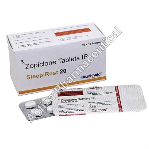 Zopiclone Tablet 20mg At ₹ 5000 Box Zopiclone In Surat Id 2852642216897