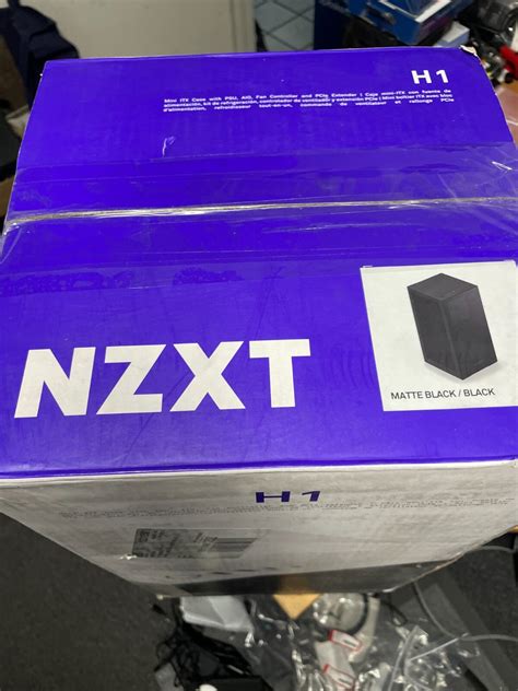 Used Nzxt H1 V2 Sff Mini Itx Tower Case 750w Psu Aio Liquid Cooler Fan Controller Ubb Threads