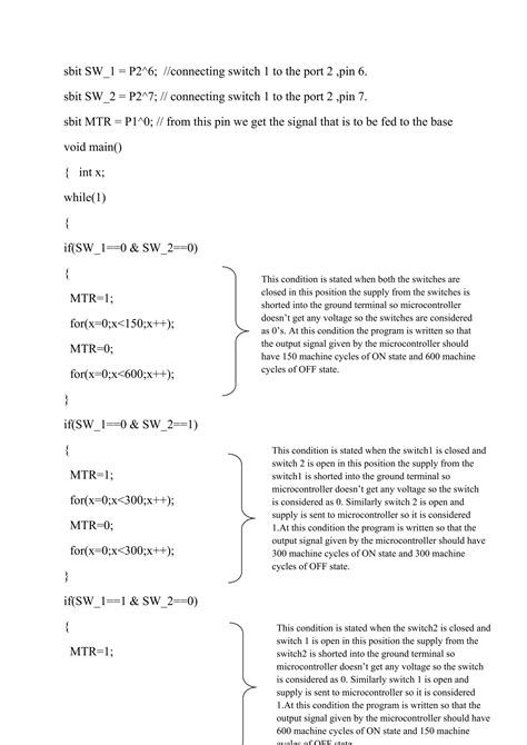 doc speed control of a dc motor using micro controller 8051 pdf