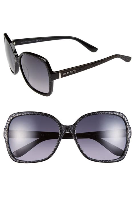 Jimmy Choo 58mm Butterfly Sunglasses Nordstrom