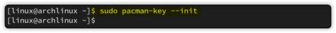 how to update keyring on arch linux linux genie
