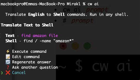 Tối ưu Hoá Việc Sử Dụng Command Line Với Amazon Codewhisperer
