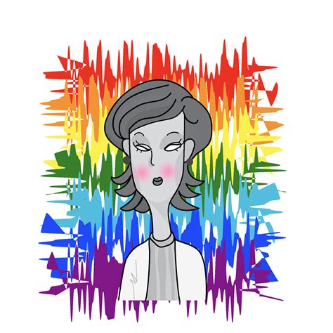 Hand Drawn Doodle People Pastel Color Minimalist Style Rainbow Pride Background 23426904 Png