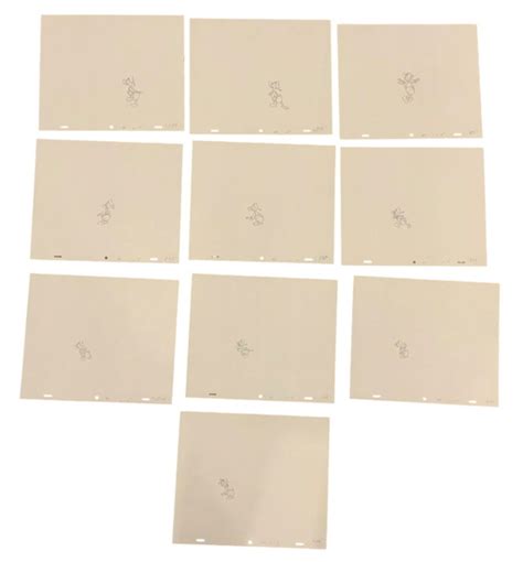 Disney Donald Duck Production Animation Walking Sequence Color Disney Donald Duck Production Animation Walking Sequence Color