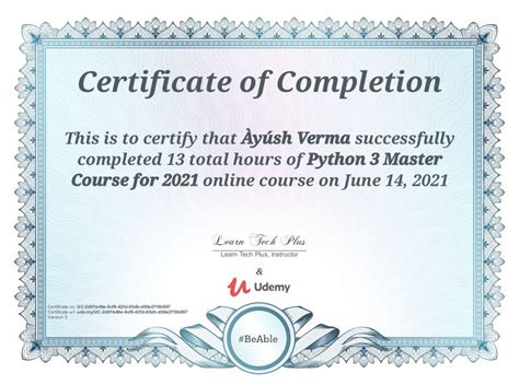 Ayush Verma On Linkedin Pythonprogramming Udemy