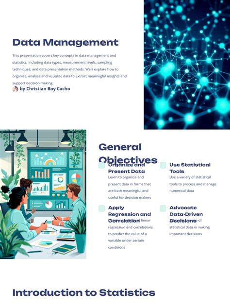 lesson 1 data management pptx pdf statistics sampling statistics