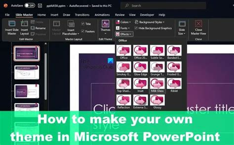 how to create a theme in powerpoint powerpoint batch file blue screen