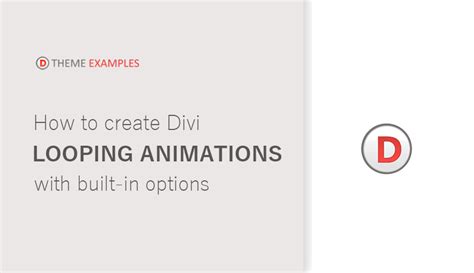 Floating Images With Looping Divi Animations Free Layout