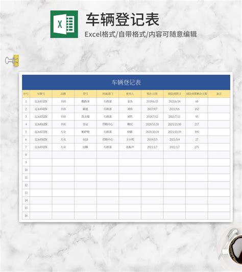 岗位说明书excel模板 完美办公