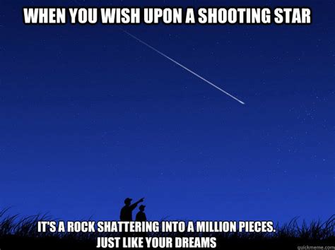 Shooting Star Literally Funny