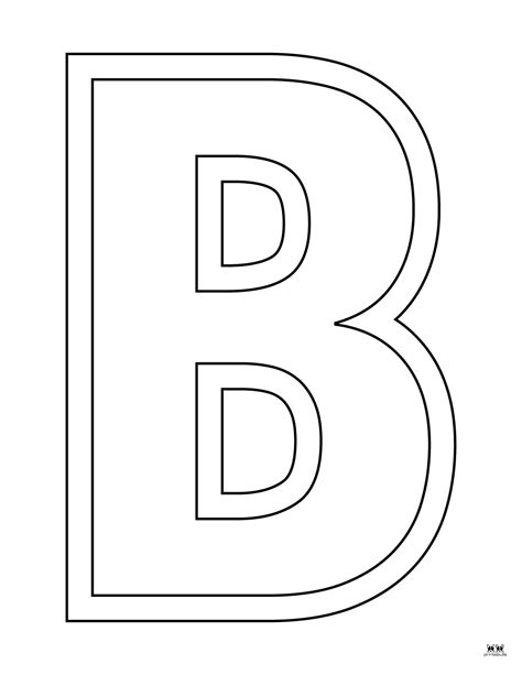 Letter B Printable Worksheet