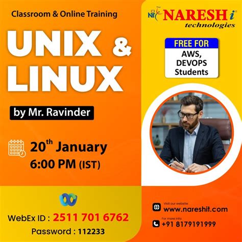 Naresh I Technologies On Linkedin Linux Unix Devops