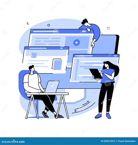 Website Architecture Concept Php And Mysql Cms Content Management