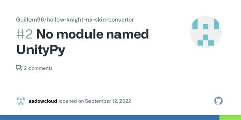 no module named unitypy · issue 2 · guillem96 hollow knight nx skin