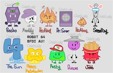 Robot 64 Bfdi Au Beebo Robot I Dont Have Friends