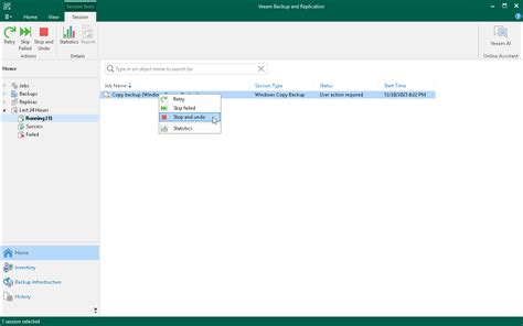 Copying Backup Veeam Agent Management Guide