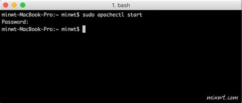 教學 Macosx 開啟內建 Apache 網站伺服器與php環境設定 梅問題．教學網