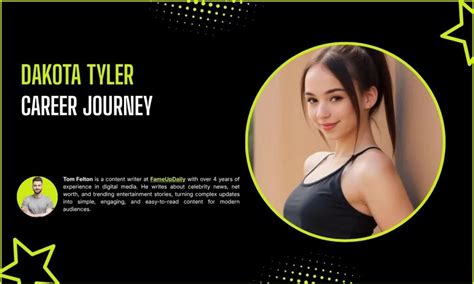 Dakota Tyler Age Height Bio Net Worth And Ethnicity Explained